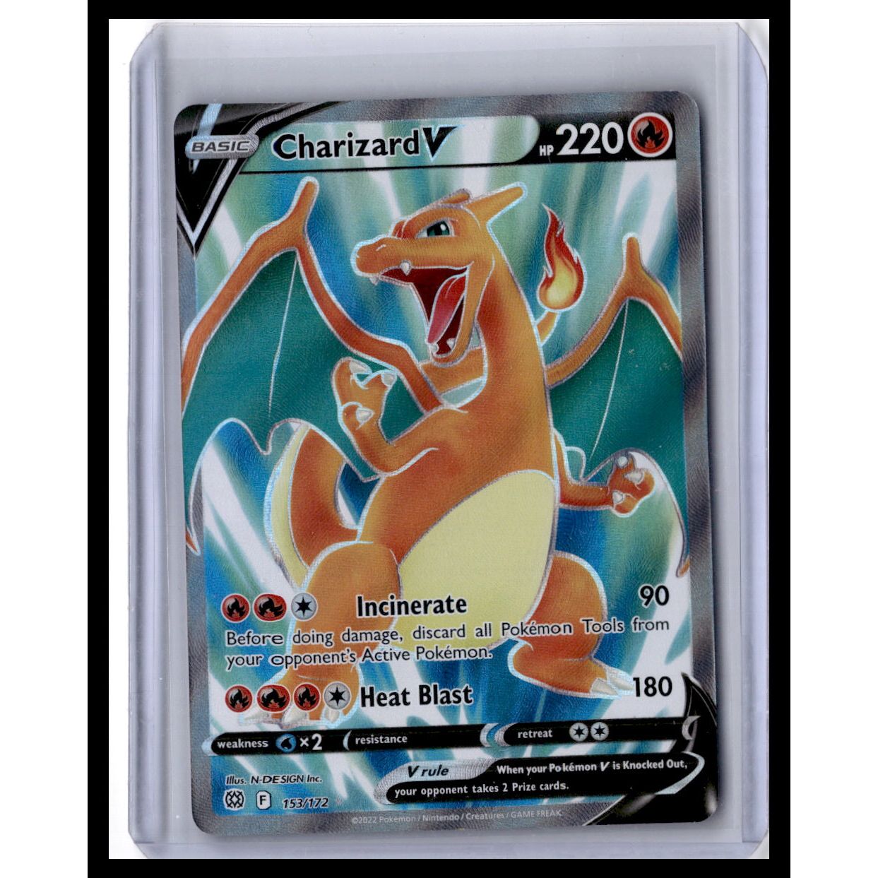 Charizard V - 153/172 - Pokemon Brilliant Stars Sword Shield Full Art ...